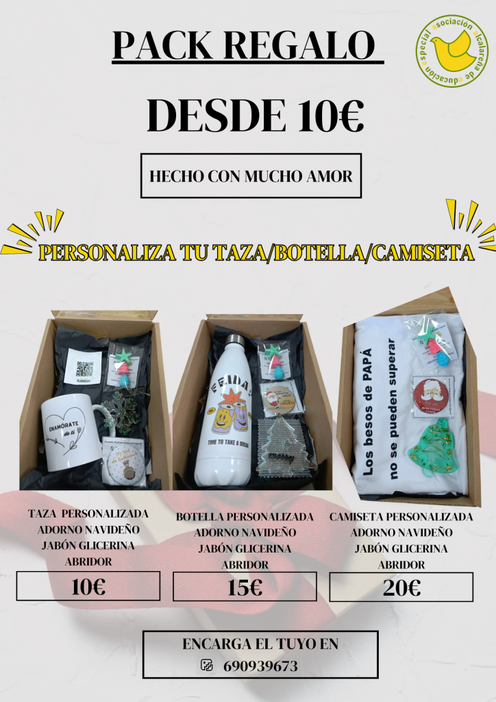 PACK DE NAVIDAD PERSONALIZADO - AAEE Alcalá